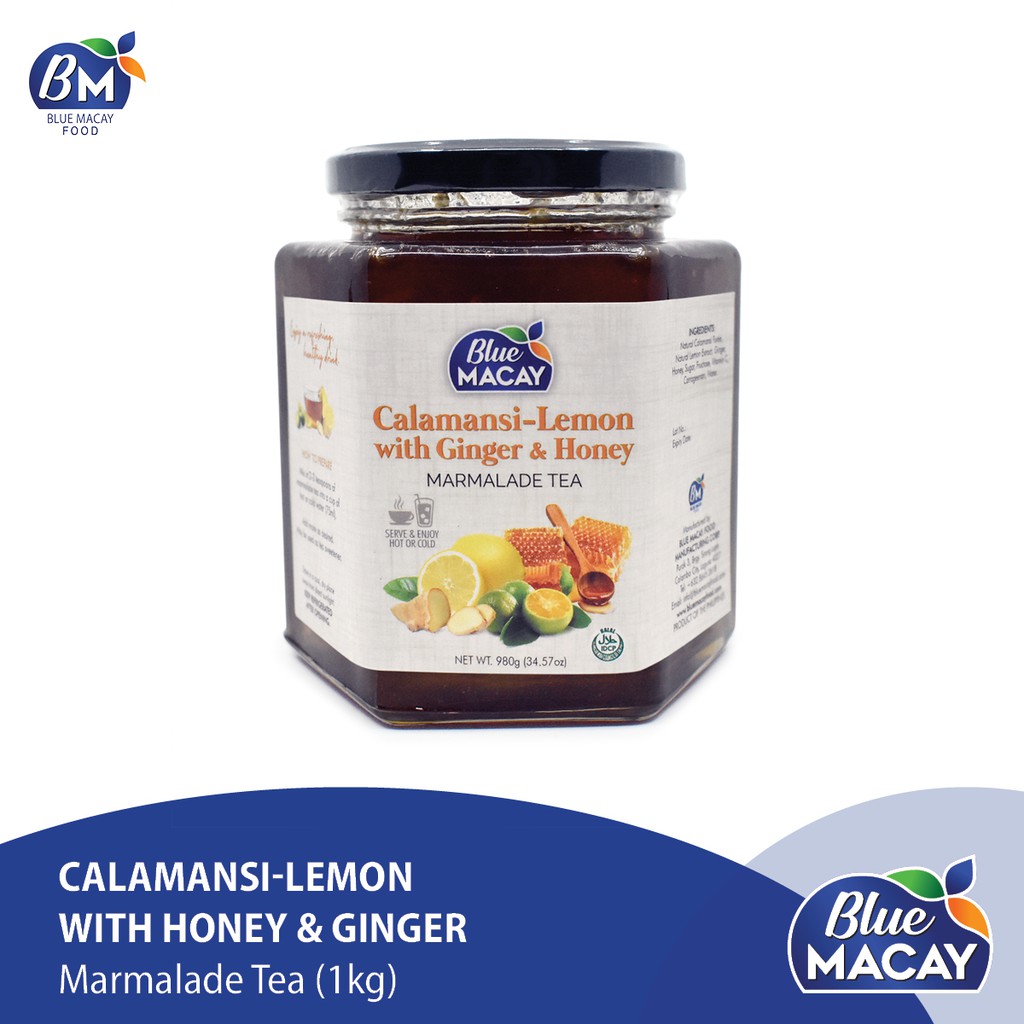 Calamansi Lemon Honey Tea Marmalade (1kg) - Hot & Cold Beverage Mix ...