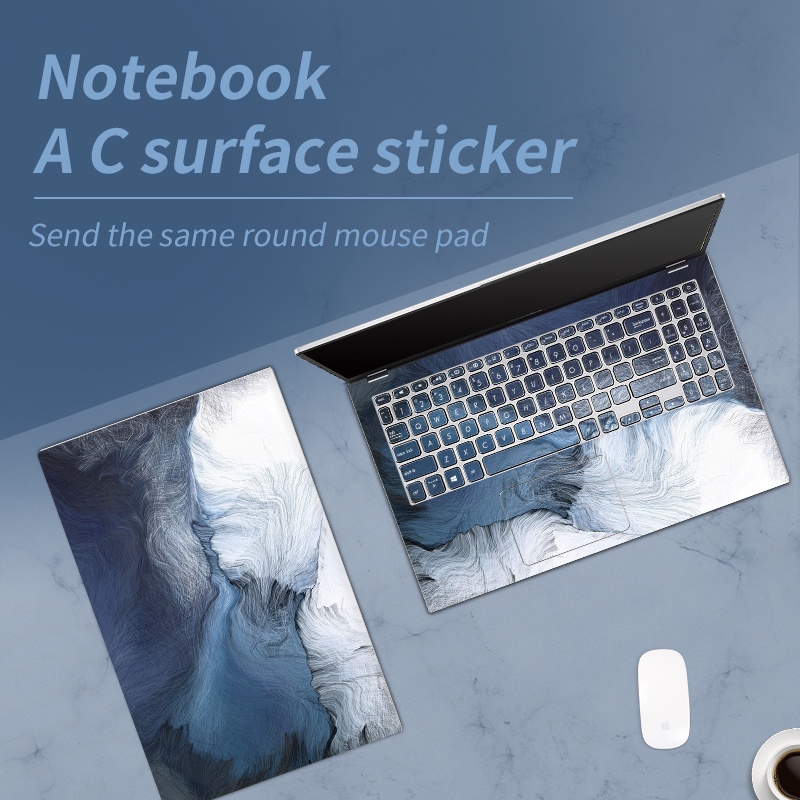 Personalized custom pattern laptop sticker laptop skin for 11/12/13/14 ...