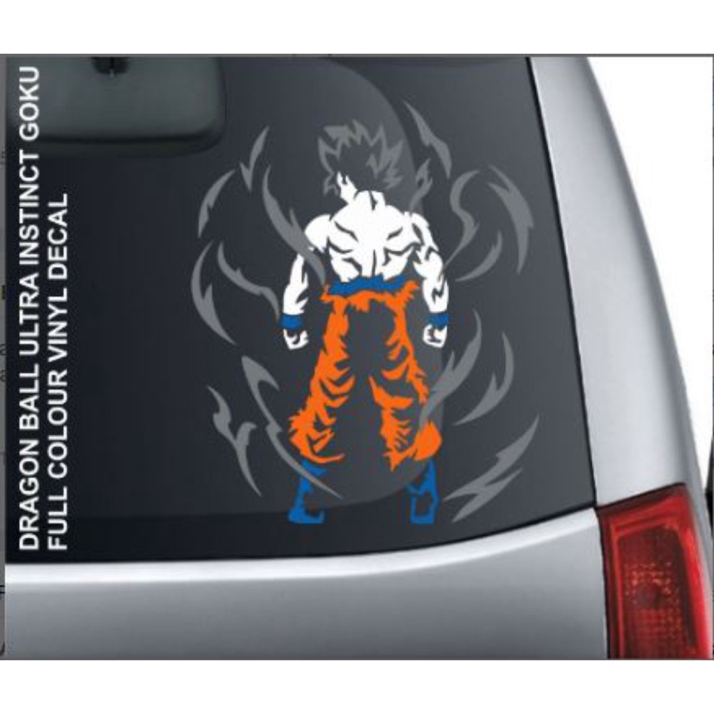 Dragon Ball Ultra Instinct Goku Vinyl Decal Anime Sticker | Shopee ...
