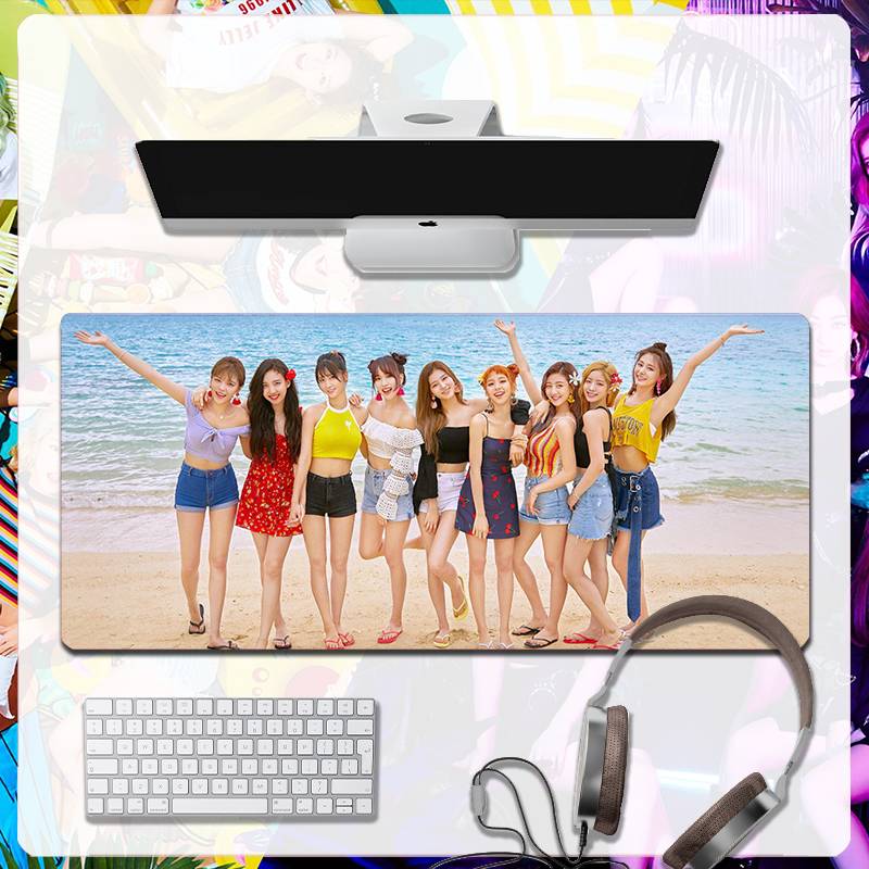 Hallyu Star TWICE Mouse Pad Zhou Tzuyu Nayeon Dahyun Jeongyeon ...