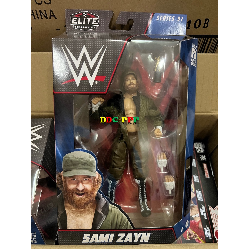 SAMI ZAYN WWE Elite Collection Series 91 Action Figure MATTEL (SEALED ...