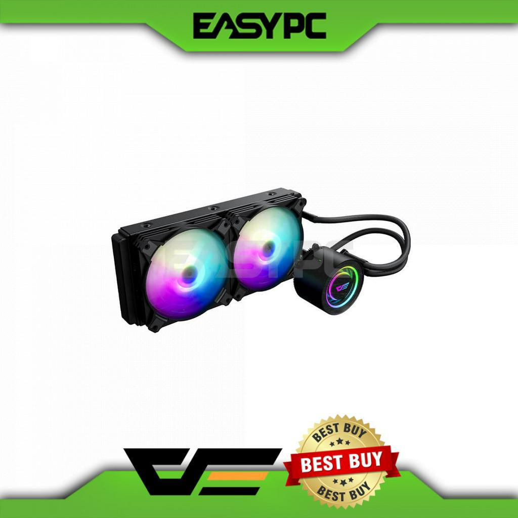DarkFlash DX 240 RGB AIO CPU Liquid Cooler Black | Shopee Philippines