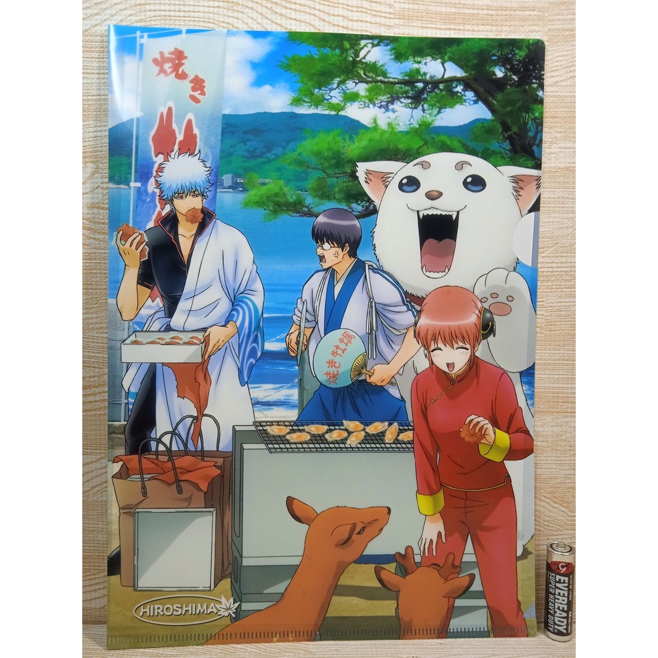 Gintama Anime Merch: A4 Clear File | Shopee Philippines