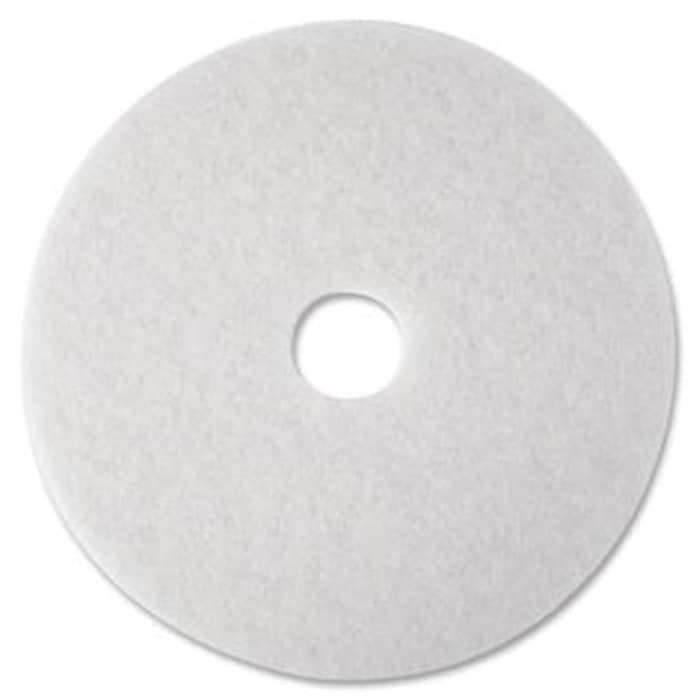3M White Super Polish Pad 4100, 16 inch Floor Buffing Pad | Shopee ...