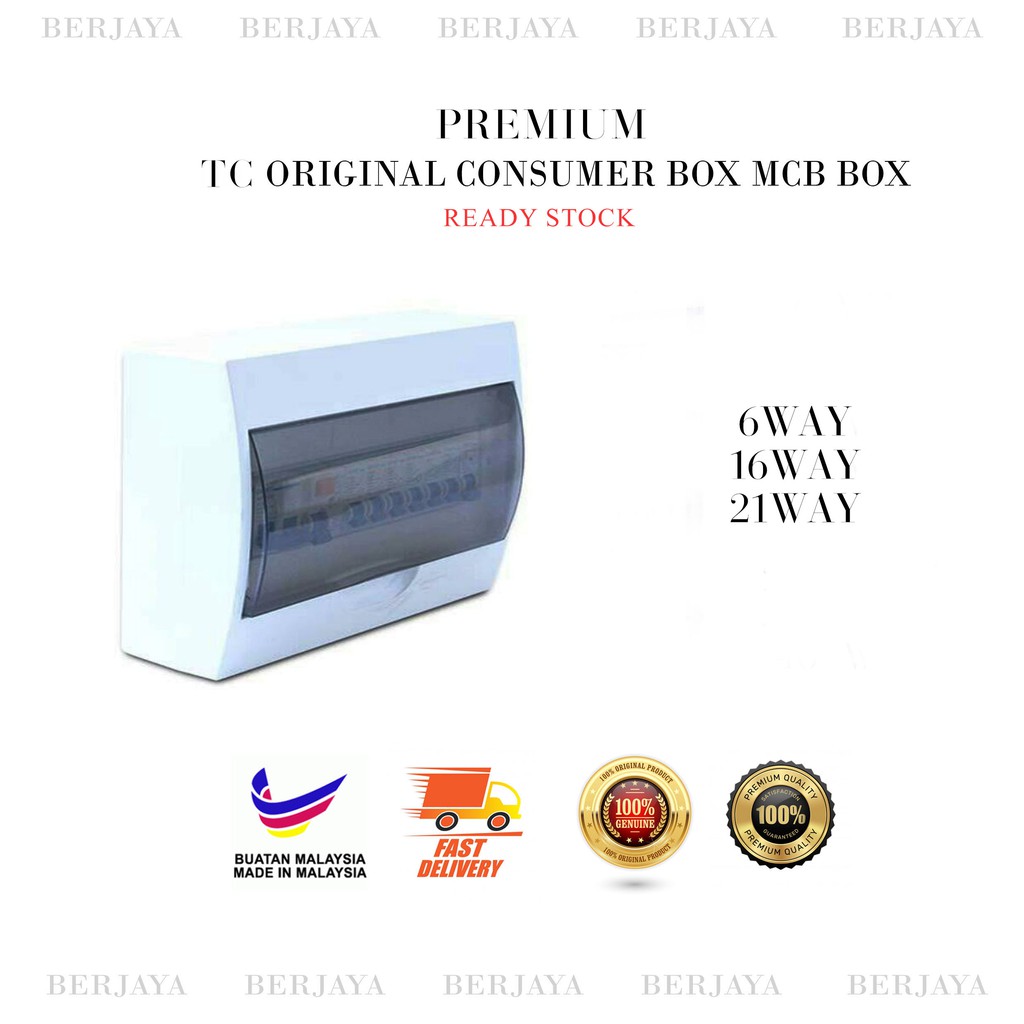 Premium Quality TC MCB Box/ Kotak MCB PVC Distribution box Consumer Box ...