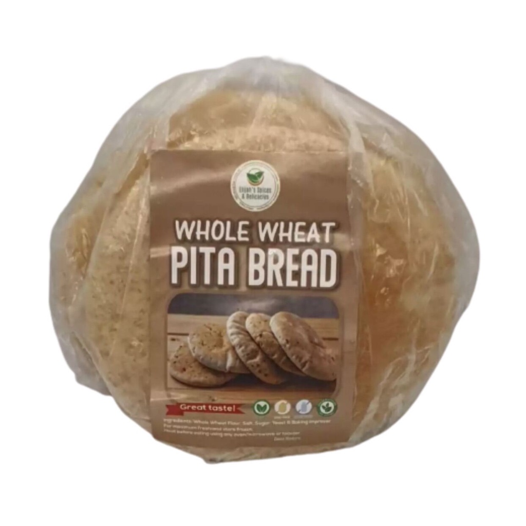 Elijah’s Whole Wheat Pita Bread (Arabic Bread) (Seriously the best pita ...