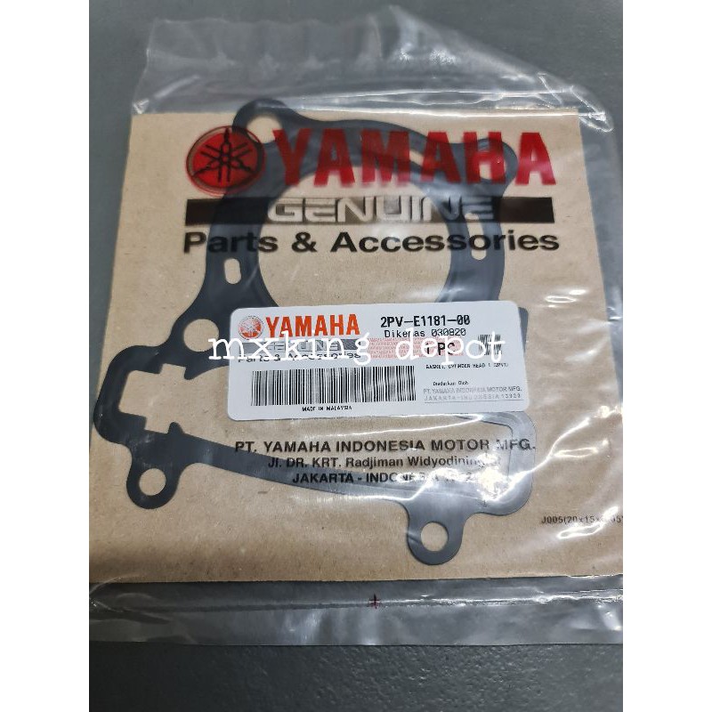 GENUINE YAMAHA HEAD AND BASE GASKET FOR SNIPER 150 | Shopee Philippines