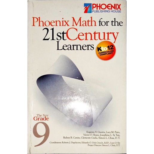 Phoenix Math for the 21st Century Learners Grade 9 PRELOVED TEXTBOOK ...