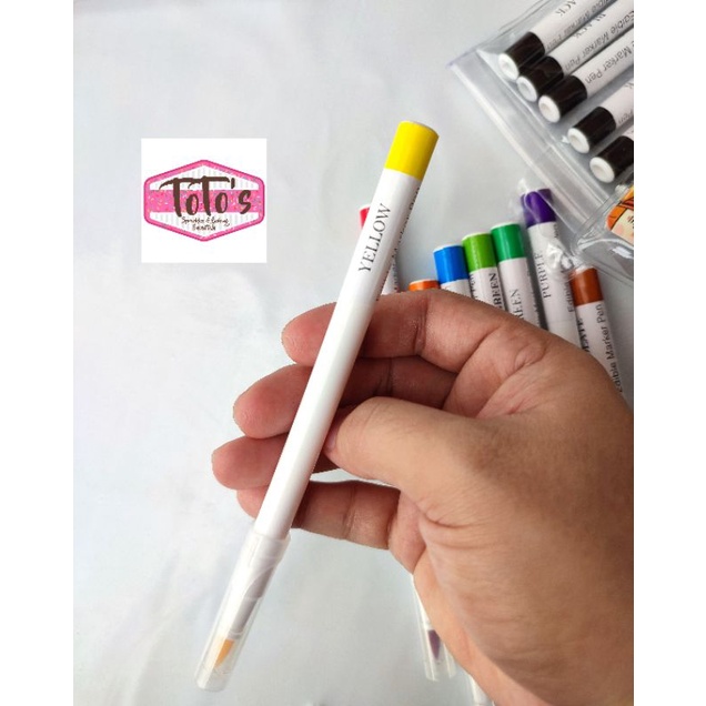 Edible Pen food Grade Colored edible writing Pens | Shopee Philippines