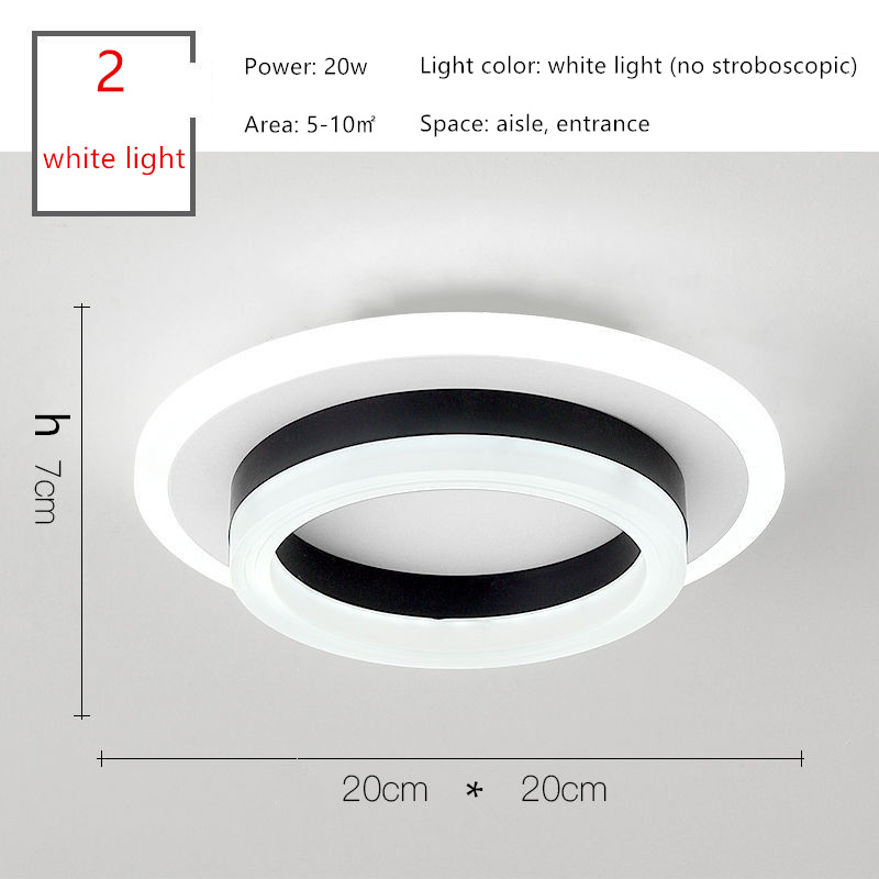 Nordic Modern Corridor Light Center Light Led Ceiling Light Small ...