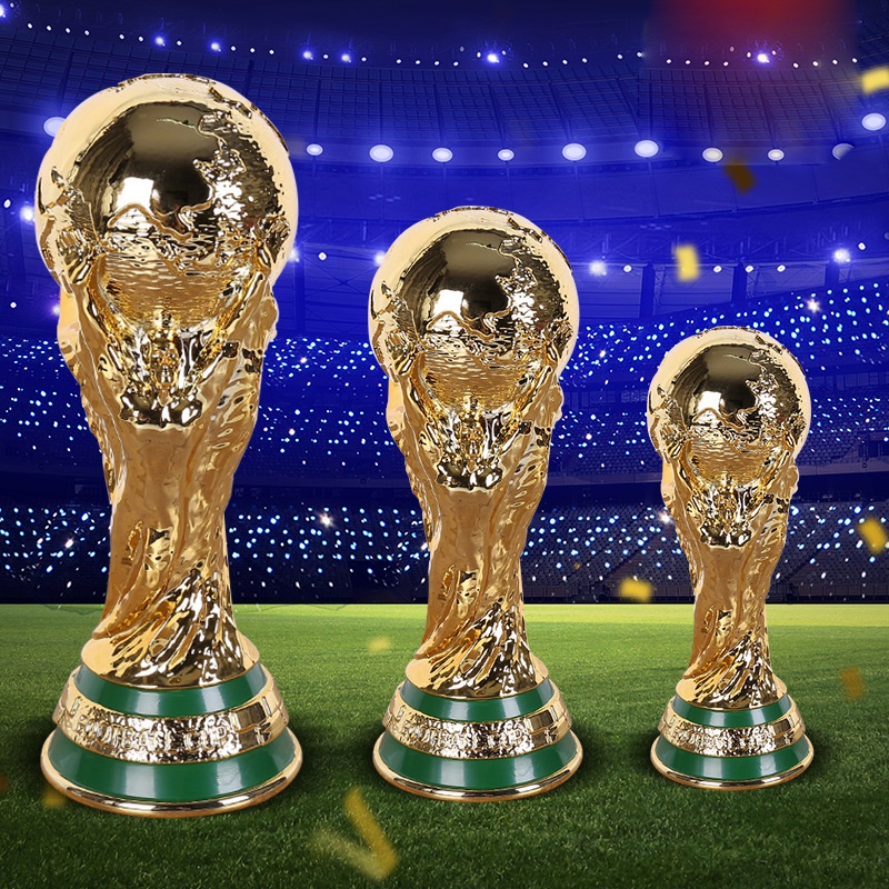 2022 Qatar World Cup Champion Trophy Model Football Hercules Cup Fans ...