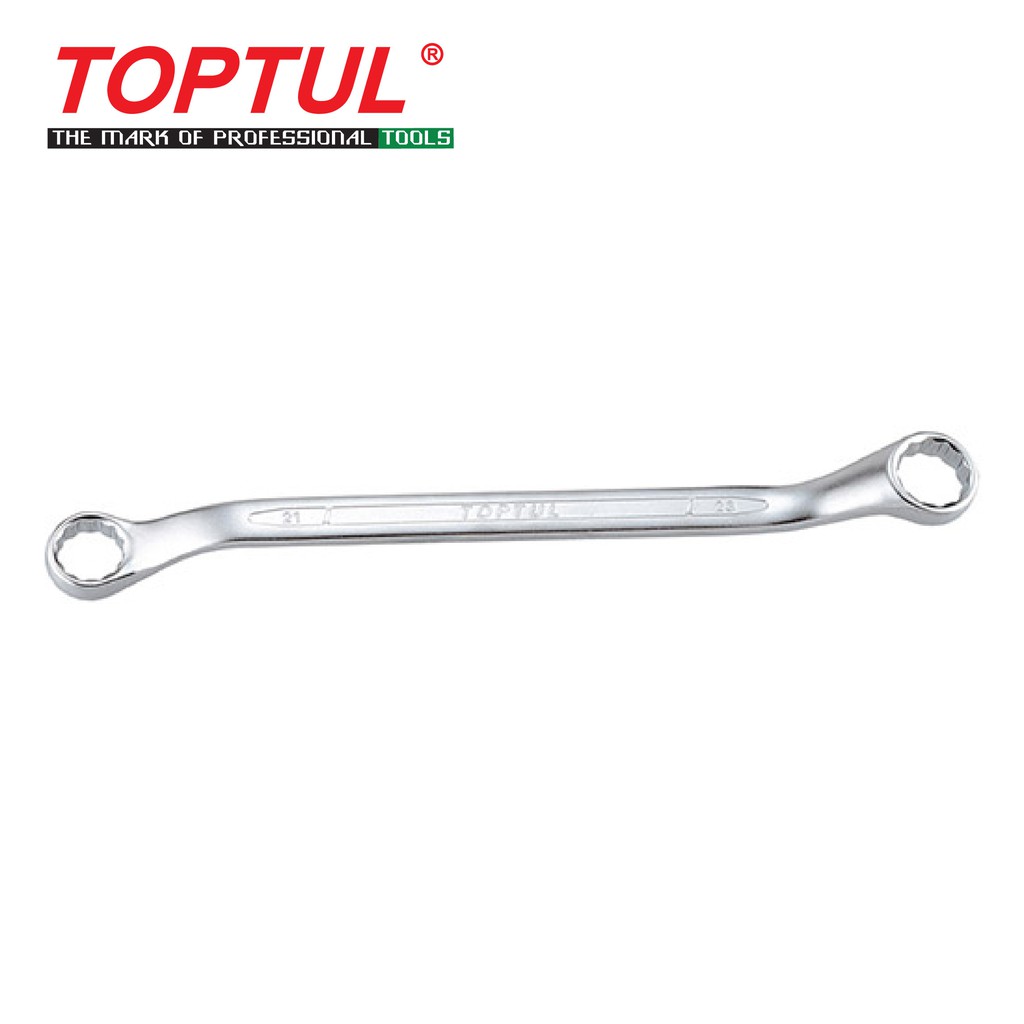 TOPTUL Double Ring Wrench 45 Offset Metric AAEH Series (19x21-25x28mm ...