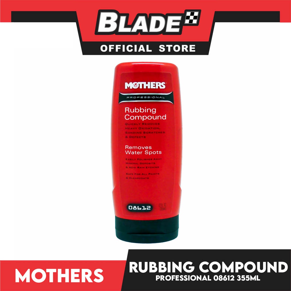 Mothers Professional Rubbing Compound 08612 355ml | Shopee Philippines