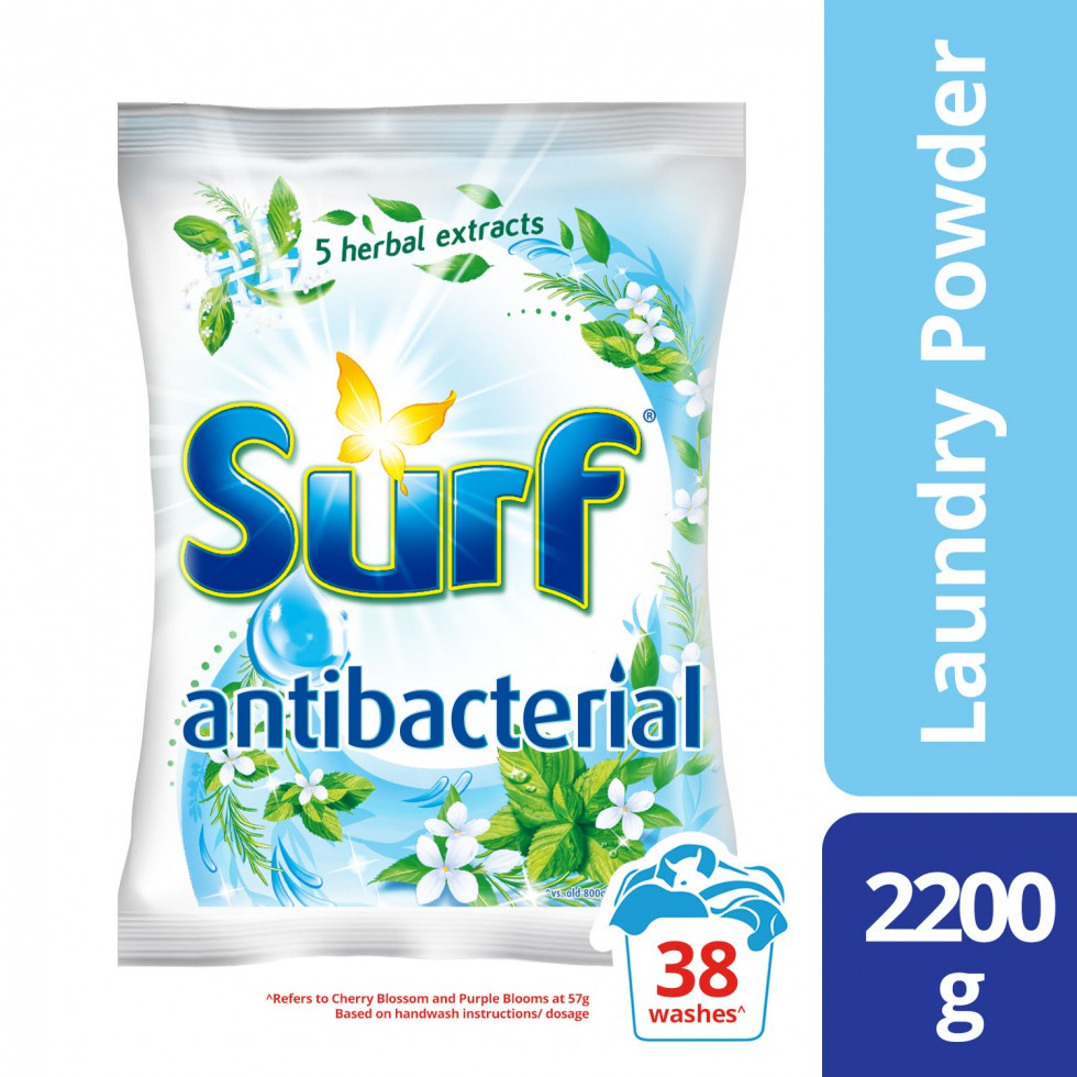 Surf Powder Detergent Antibacterial 2200g | Shopee Philippines