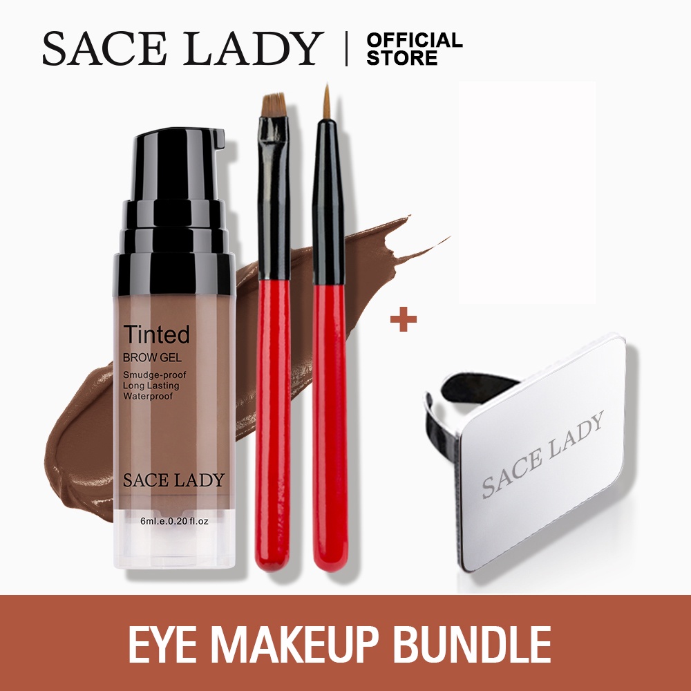 SACE LADY Waterproof Eyebrow Gel Long Lasting Liquid Eyebrow Smooth ...