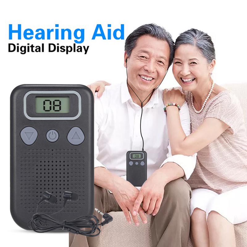Ear Hearing Aid Device Personal Sound Booster FM Radio | Shopee Philippines