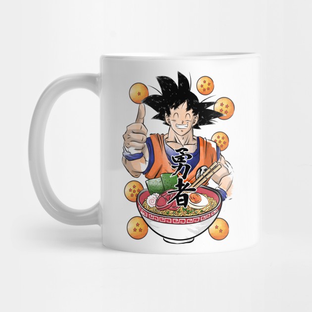 Dragon Ball Ramen Goku Saiyan Mug | Shopee Philippines