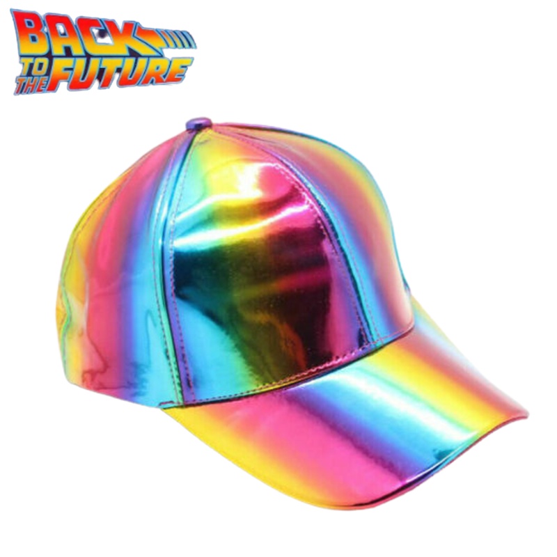 Movie back to the future cap hat Marty McFly baseball cap boys girls ...