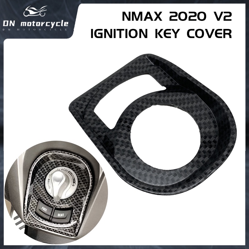 NMAX 2020 IGNITION COVER GARNISH KEY COVER NMAX V2 CARBON | Shopee ...