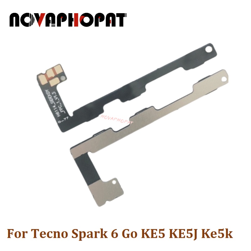 Brand New Power On Off Volume Ribbon For Tecno Spark 6 Go KE5 KE5J Ke5k ...