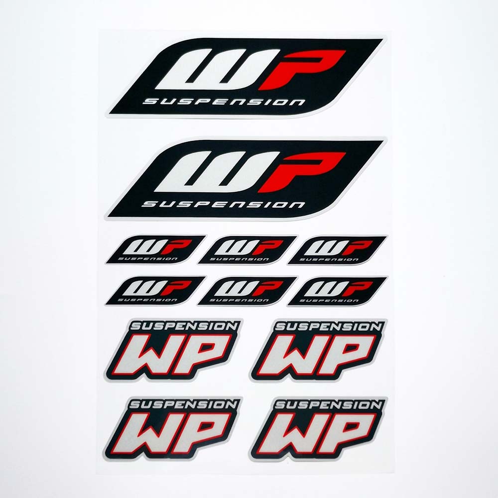 WP Suspension Motorcycle Bicycle Sticker Forks Decals Stickers Graphic ...