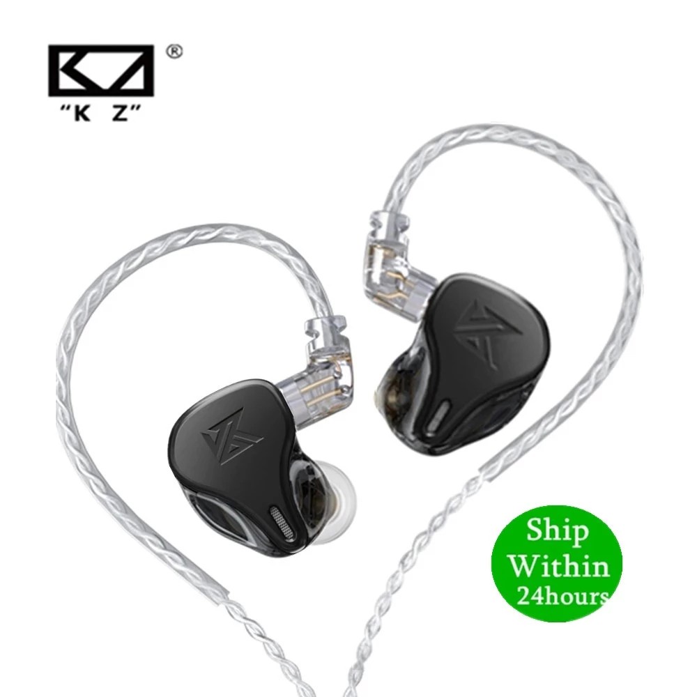 KZ DQ6 3DD In-ear Earphones HIFI Music Sport Headset with 2PIN CableKZ ZAX ZSX ASX ZS10 PRO AS12 ...