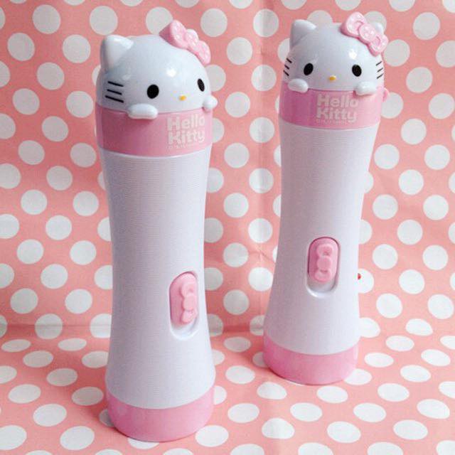 RKZ NEW Hello kitty cute flashlight charging flashlight | Shopee ...