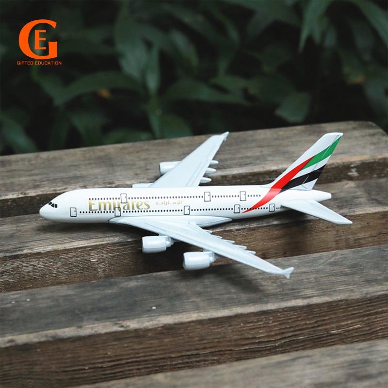 Emirates Airlines Airbus 380 Aircraft Model 15cm Diecast Metal A380 ...