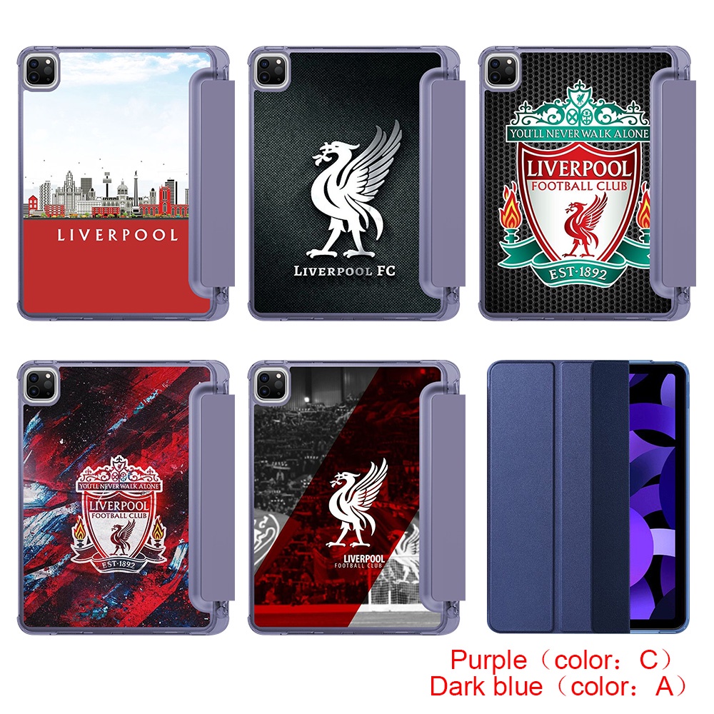 32A Liverpool Logo Dark blue Soft silicone Case for iPad 7 8 9 Pro ...