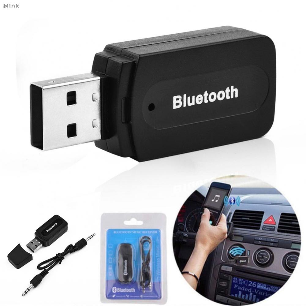 35mm AUX To USB Wireless Bluetooth Audio Stereo Car Auto Music Receiver ...