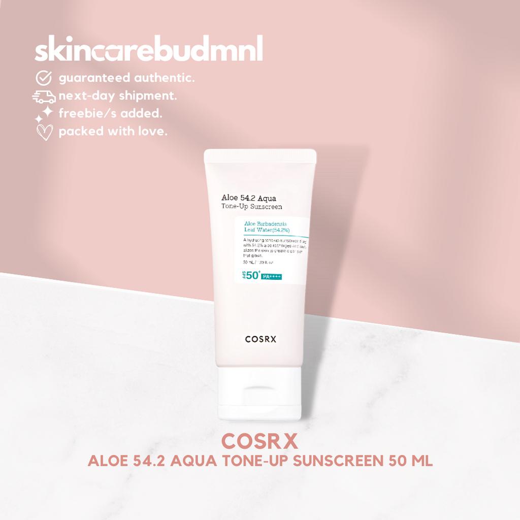 Cosrx Aloe 54.2 Aqua Tone-up Sunscreen SPF 50+ PA++++ 50 ml by skincarebudmnl | Shopee Philippines
