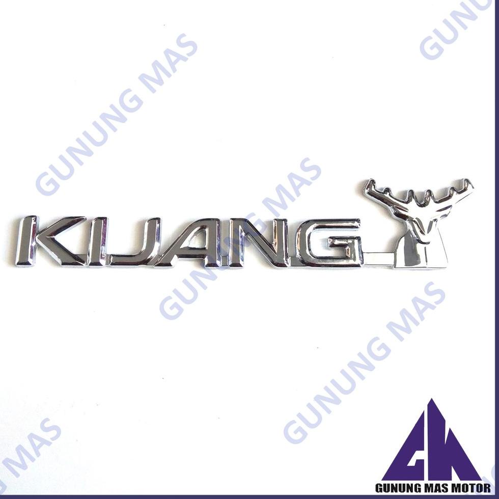 Kijang Horn Logo Emblem Toyota Kijang Capsules KF-60 Letters Sticky ...