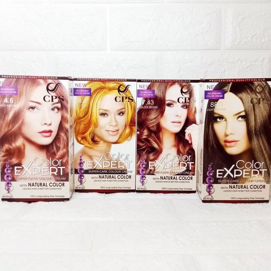 CPS Hair Color Expert Super Care Colour Cream 80mlx2 Hair Care ...
