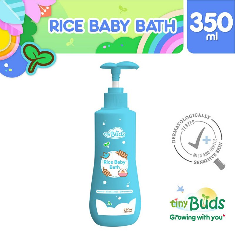 Tiny Buds Rice Baby Bath 350ml | Shopee Philippines