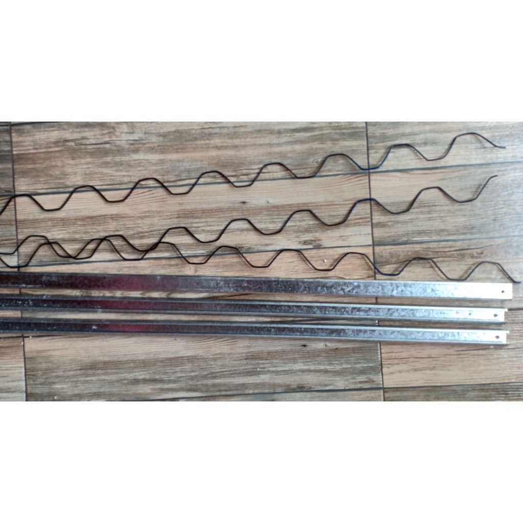 Wiggle wire & Channel lock W/FREE Pre-cut 40cm GI channel (12pcs 99cm ...