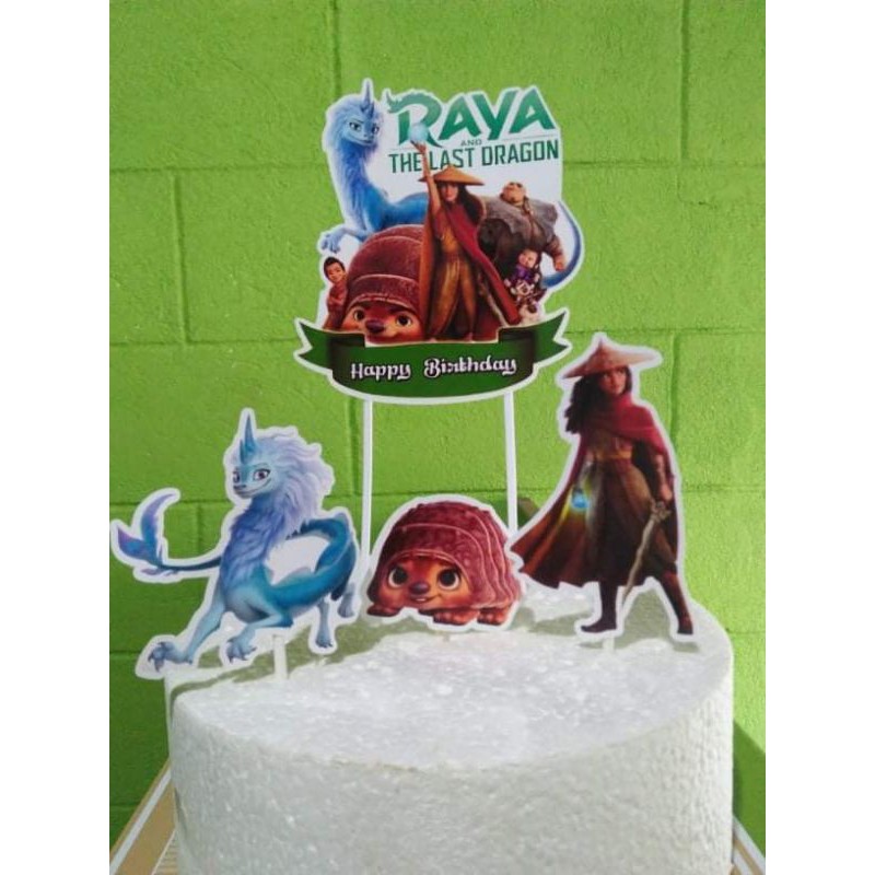 RAYA and the Last Dragon Theme Customize Cake Topper | Shopee Philippines