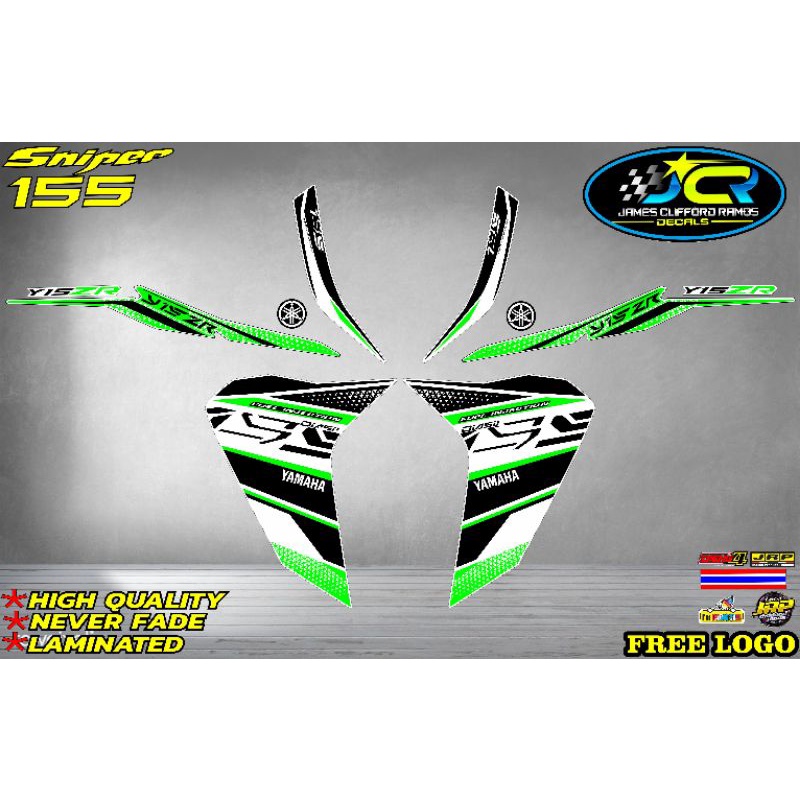 Sniper 155 Stock Decals Sticker | Shopee Philippines