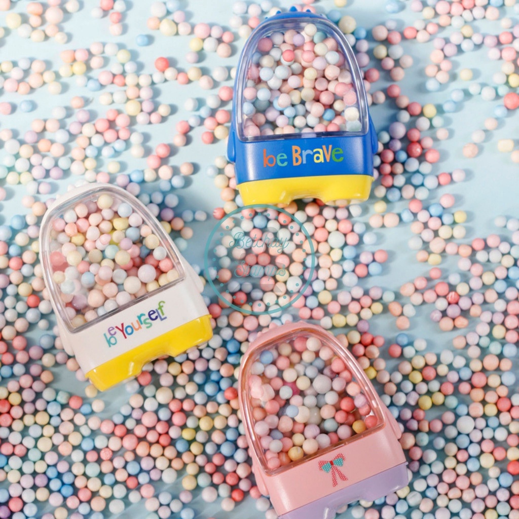 Betchay Stamp Clearance Sale! Cute Balls Pre-inked Customizable Stamp ...
