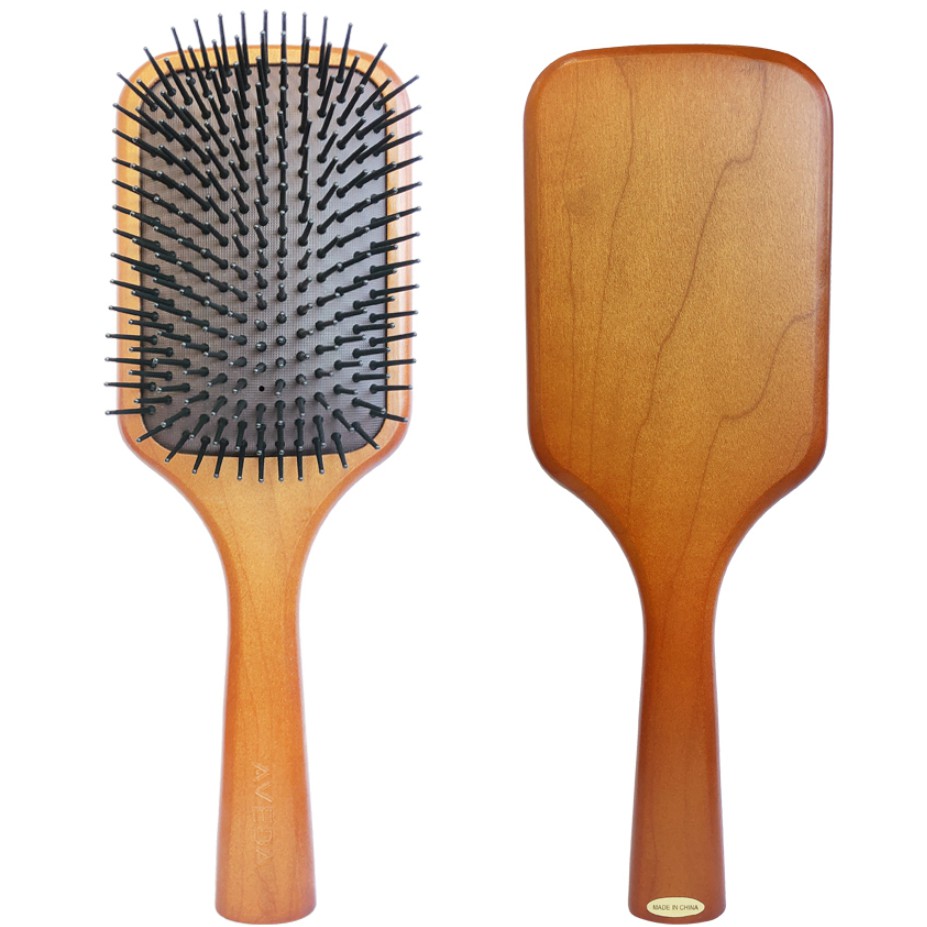 Aveda Hair CARE Massage Comb Anti-static Detangle Scalp Beechwood Maple ...