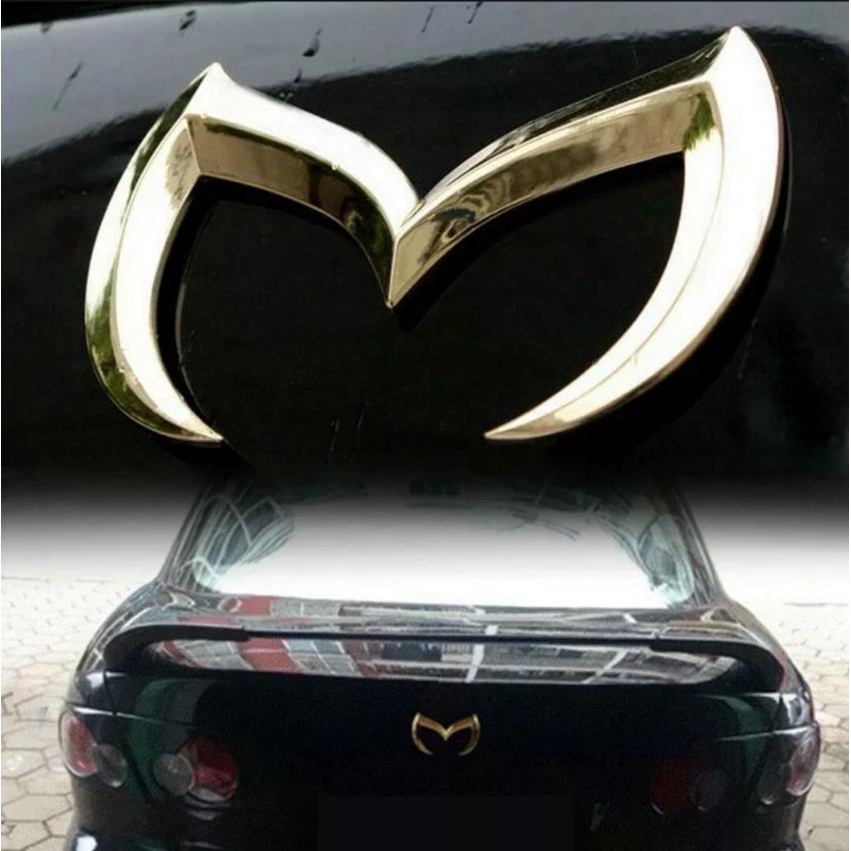 M MAZDA BATMAN LOGO CAR EMBLEM STICKER REAR BADGE DECAL STICKER CAR ...