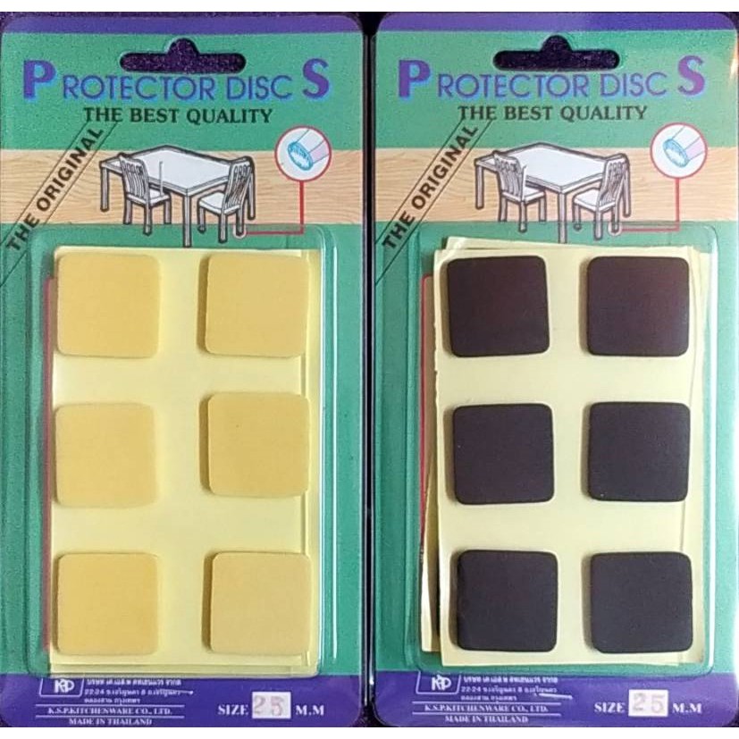 Synthetic Rubber Table Leg Support Self-Adhesive Size 25 Mm. (2.5 Cm ...