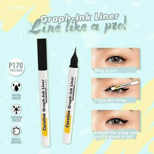 Careline Graph-ink Liner Graph Ink Ever Bilena | Shopee Philippines