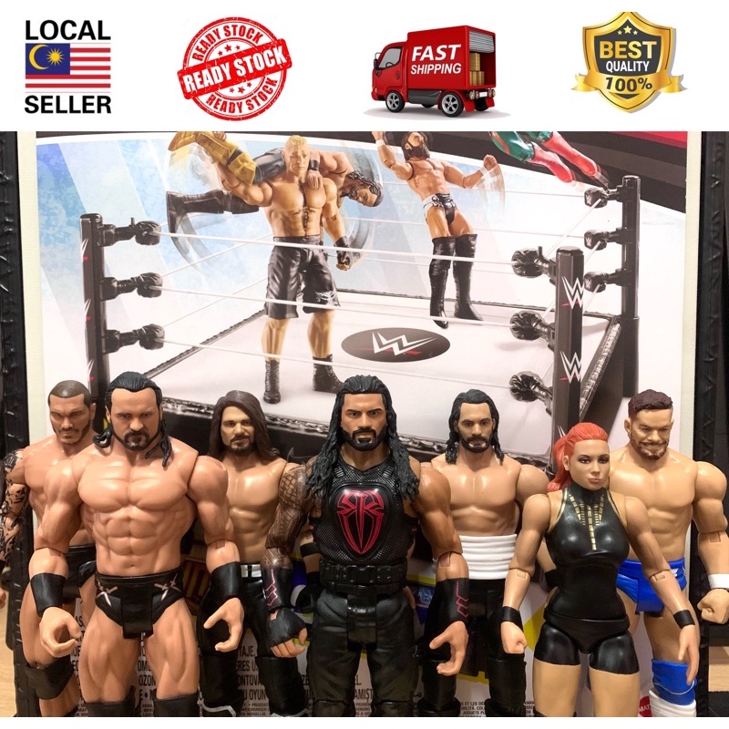 WWE Wrestling Action Figure WWE Toys WWE Genuine Wrestling Action ...