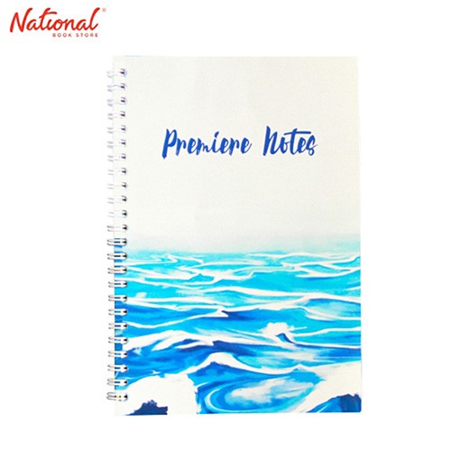 Premiere Notes Spiral Notebook 685 Wave Desgn Double Loop 80S | Shopee ...