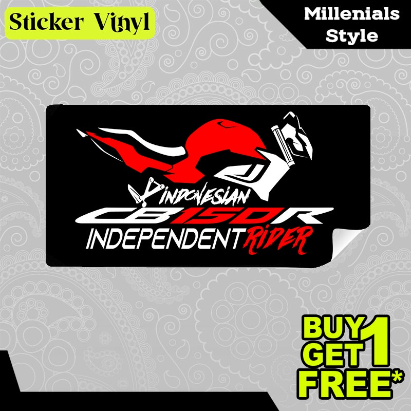 Indonesian CB 150r Independent Rider Sticker Sticker Lovers Community ...