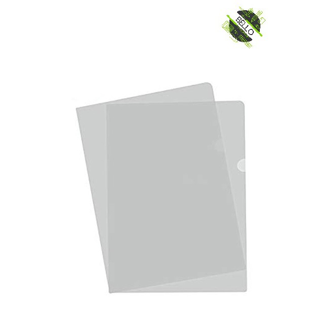 Transparent L Type Document Folder Waterproof Plastic A3 | Shopee ...