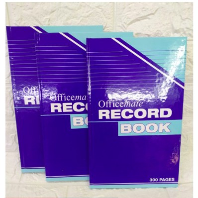 RECORD BOOK/LOG BOOK Officemate 300pages | Shopee Philippines