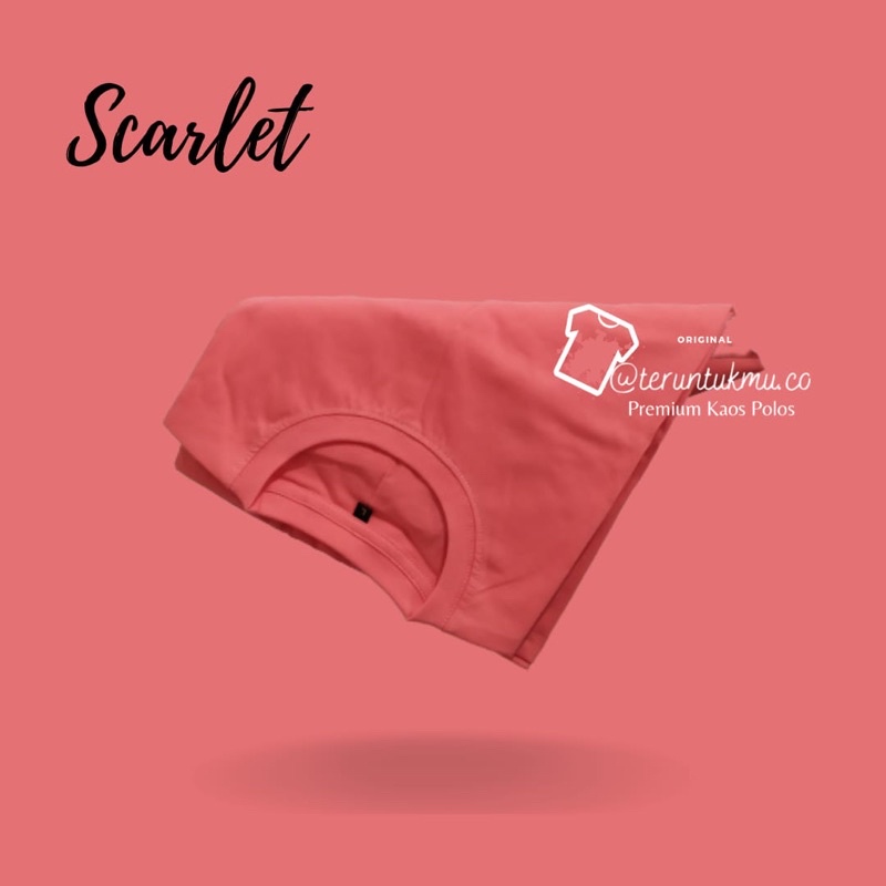 Scarlet Short Sleeve Plain T-Shirt | Shopee Philippines