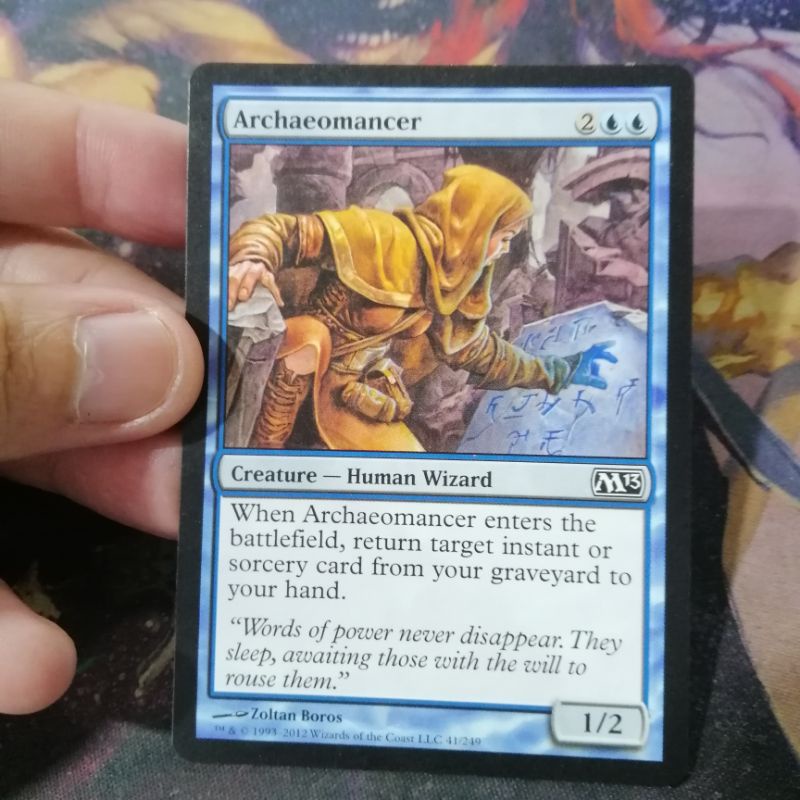 1 PLAYED Archaeomancer random expansion MTG card commander pauper ...