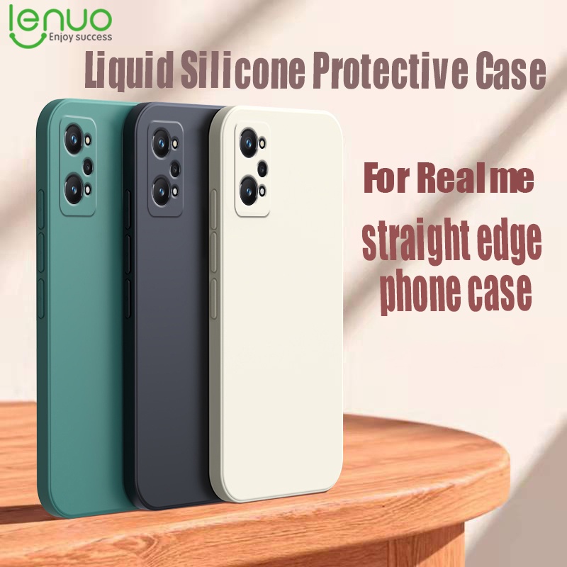 LENUO Candy Solid Color Casing For Realme C35 Gt2 Pro Gt Neo3 Neo 3t ...